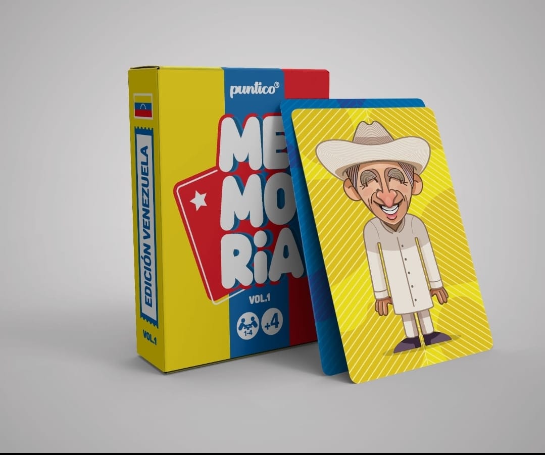 Juego de memoria Venezuela – Juguetería Red Fox